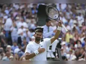 Djokovic achieves another milestone with his 100th Wimbledon victory - The Economic Times