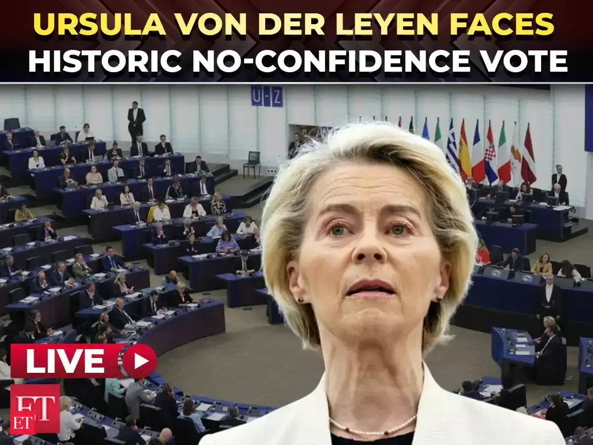 LIVE | Ursula von der Leyen faces historic no-confidence vote in EU ...