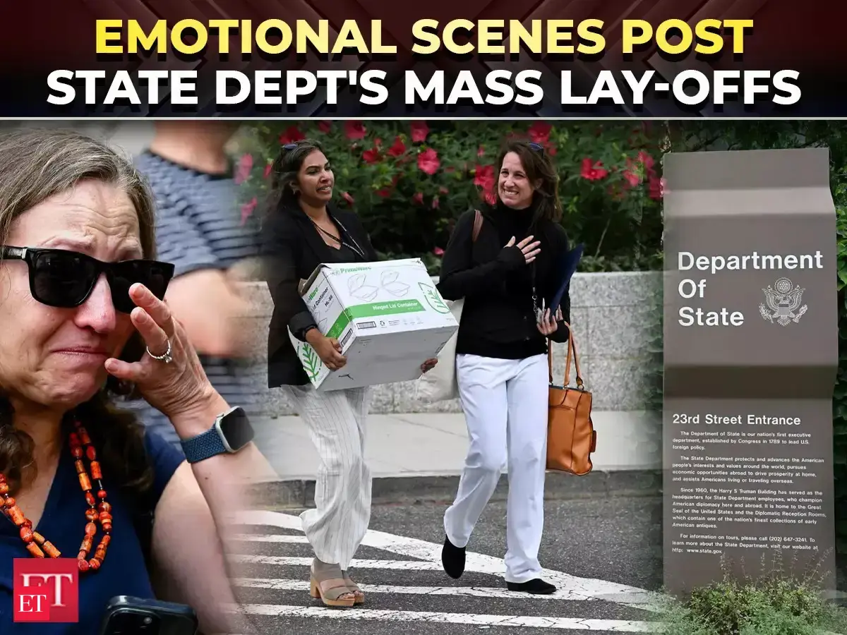 Trump's State Dept lays off over 1,300 employees under administration ...