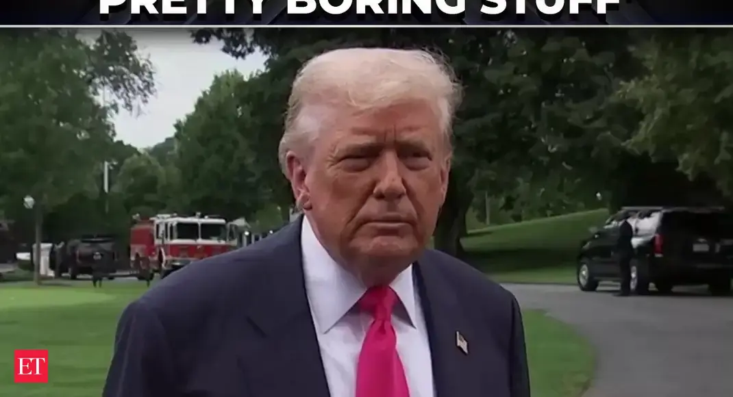 'Pretty boring stuff': Trump downplays Epstein files; blames ‘bad ...