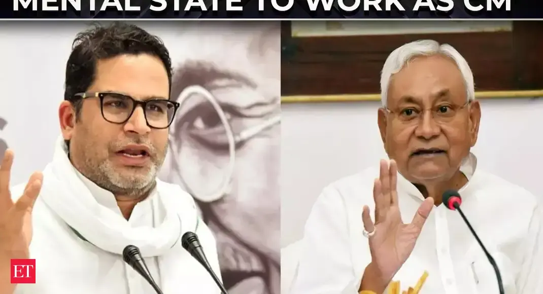 Bihar polls | Nitish Kumar is not in mental state to work as CM, says Prashant Kishor - The ...