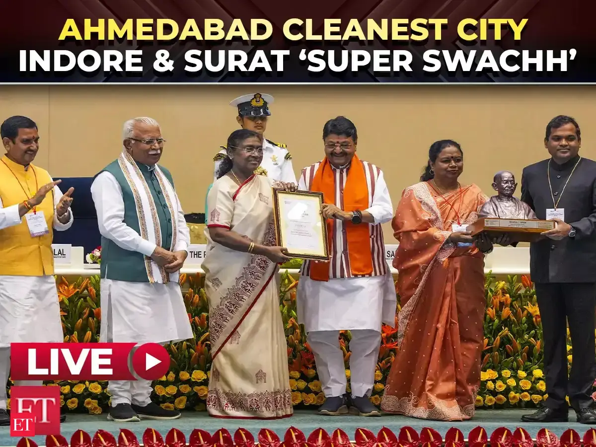 Swachh Survekshan Awards 2024-25: Top clean cities in India revealed ...