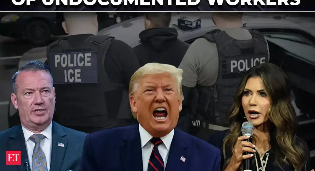 'Will arrest anyone found illegally...': ICE chief's blunt warning to ...