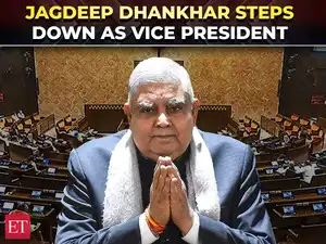 Jagdeep Dhankhar resigns: Vice President Jagdeep Dhankhar resigns 'to prioritise health' as ...