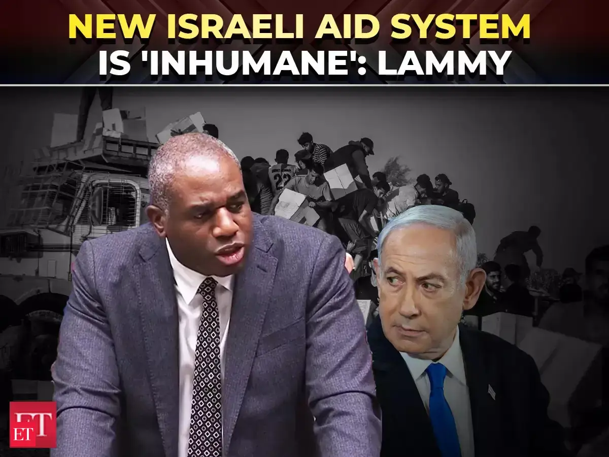 ‘It's dangerous..,’ Britain's David Lammy calls Israel’s aid for Gaza ...