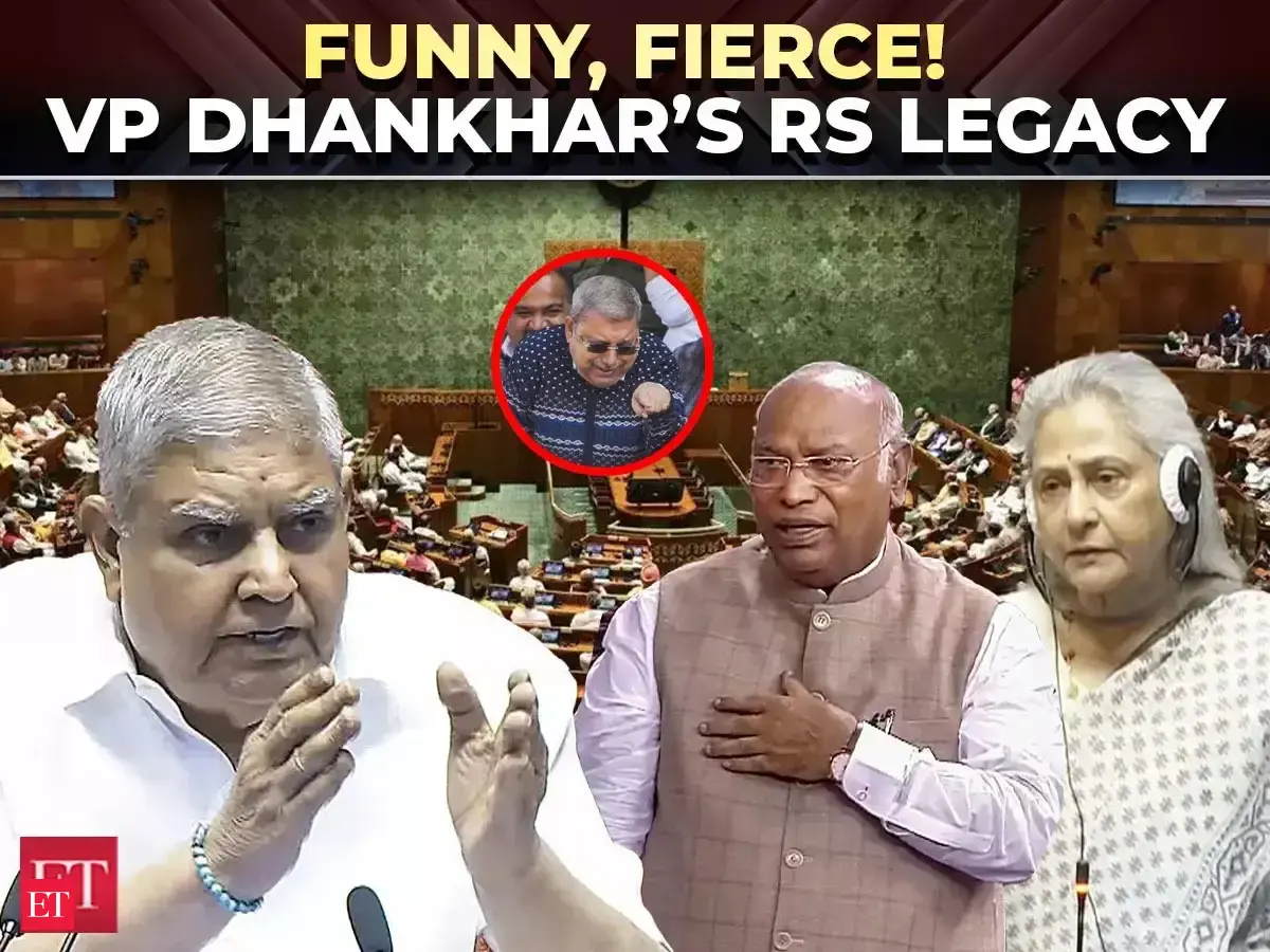From banter to clashes: Dhankhar’s top 5 Rajya Sabha moments go viral ...