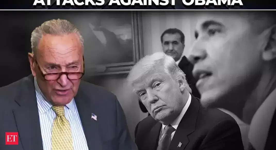 'Despicable': Chuck Schumer on Trump's attacks against Obama - The ...