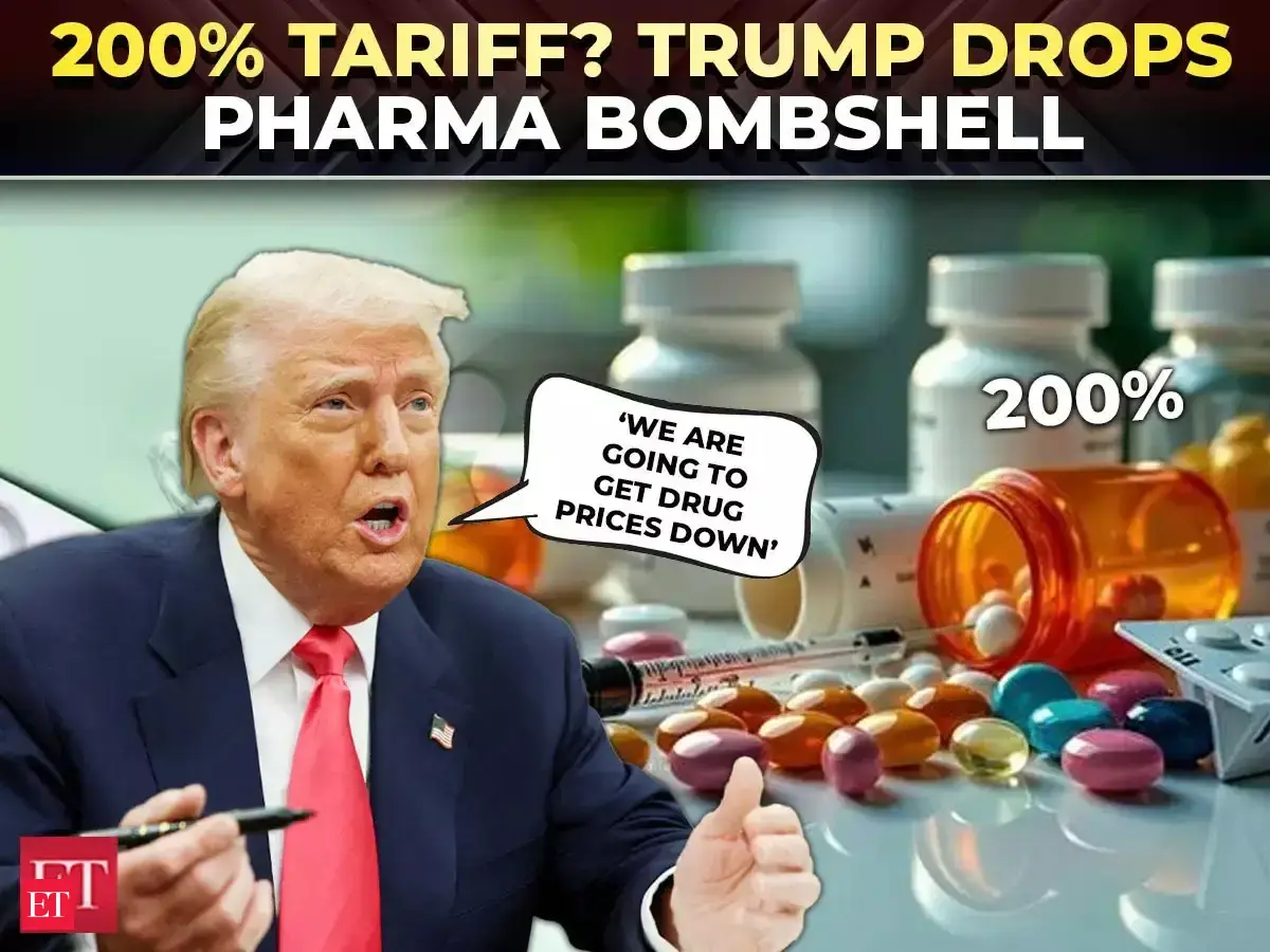 ‘Drug companies will have problems’: Trump unveils 200% tariff plan to ...