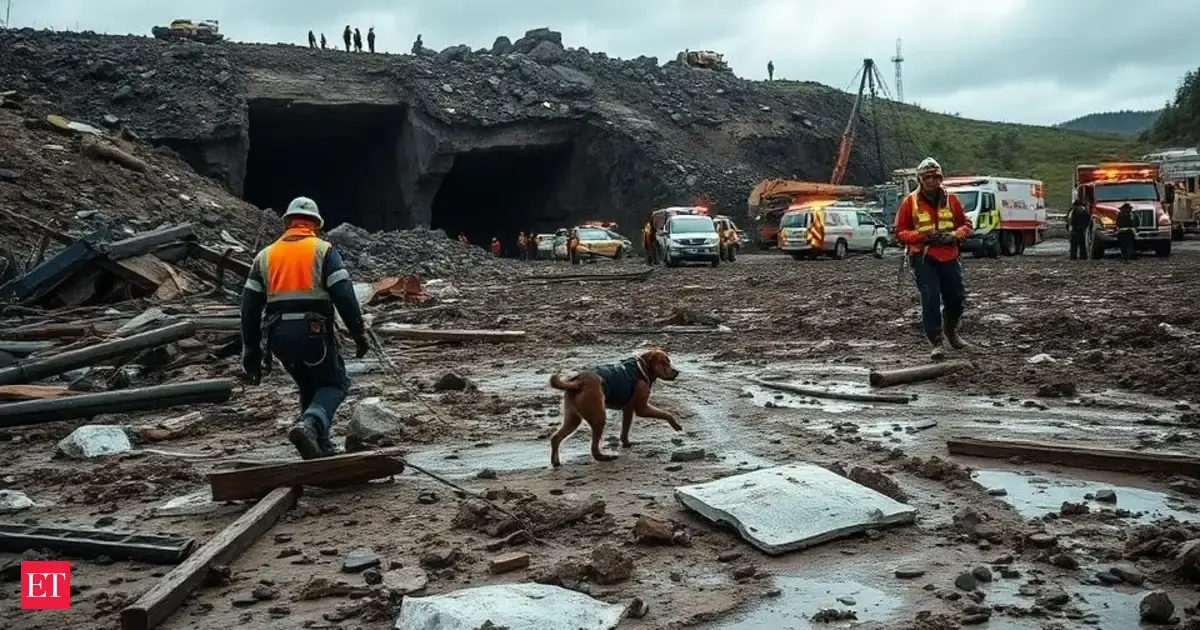 Major rescue underway as three miners take refuge underground at Red ...