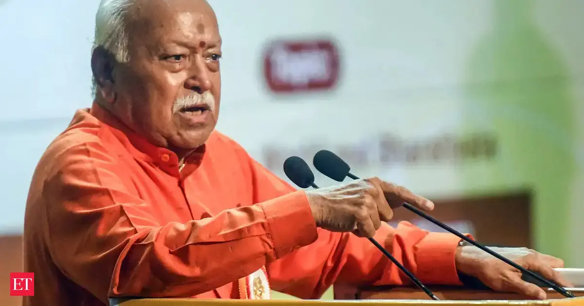 RSS, Muslim leaders meet to bridge communal divide - The Economic Times