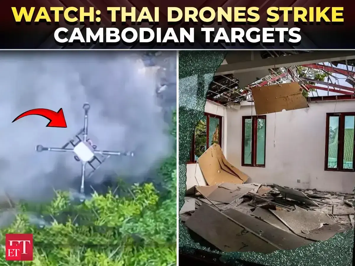 Thai army releases drone strike video as clashes with Cambodia kill 16 ...