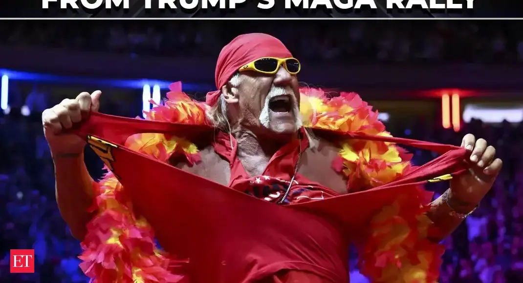 When Hulk Hogan came to endorse Trump in 2024 at MAGA rally, a look at his rousing speech - The ...