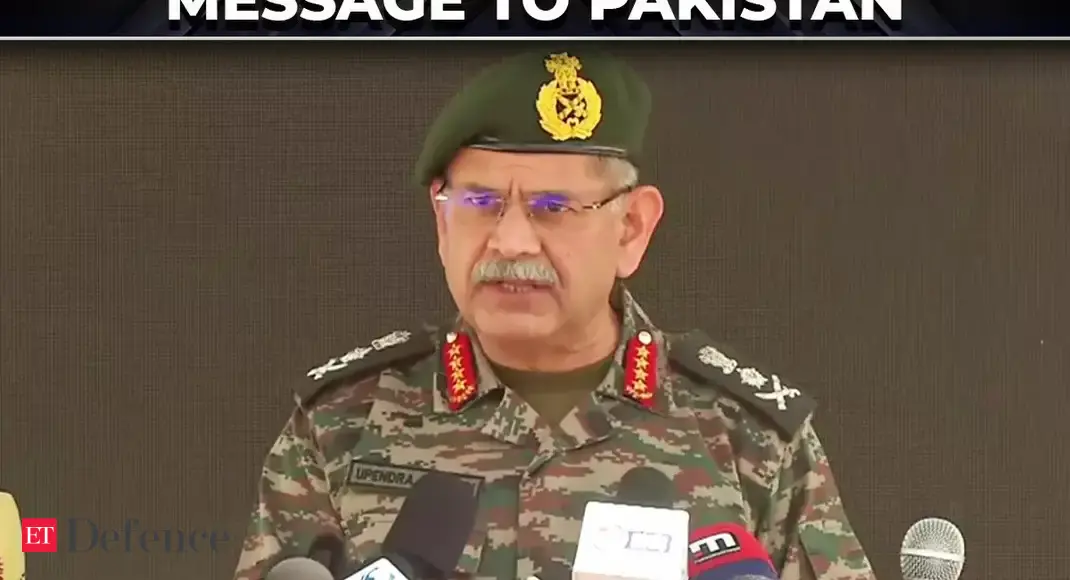 'New normal of India...': Op Sindoor sent clear message to Pakistan, says Army chief Upendra ...
