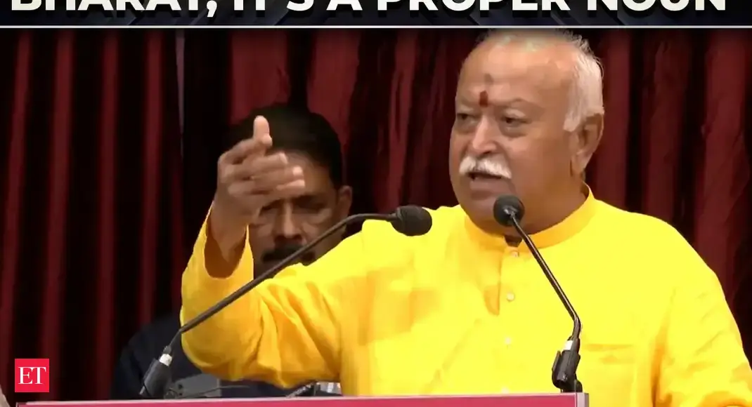 RSS Chief Mohan Bhagwat calls for preserving nation's cultural: 'Keep ...