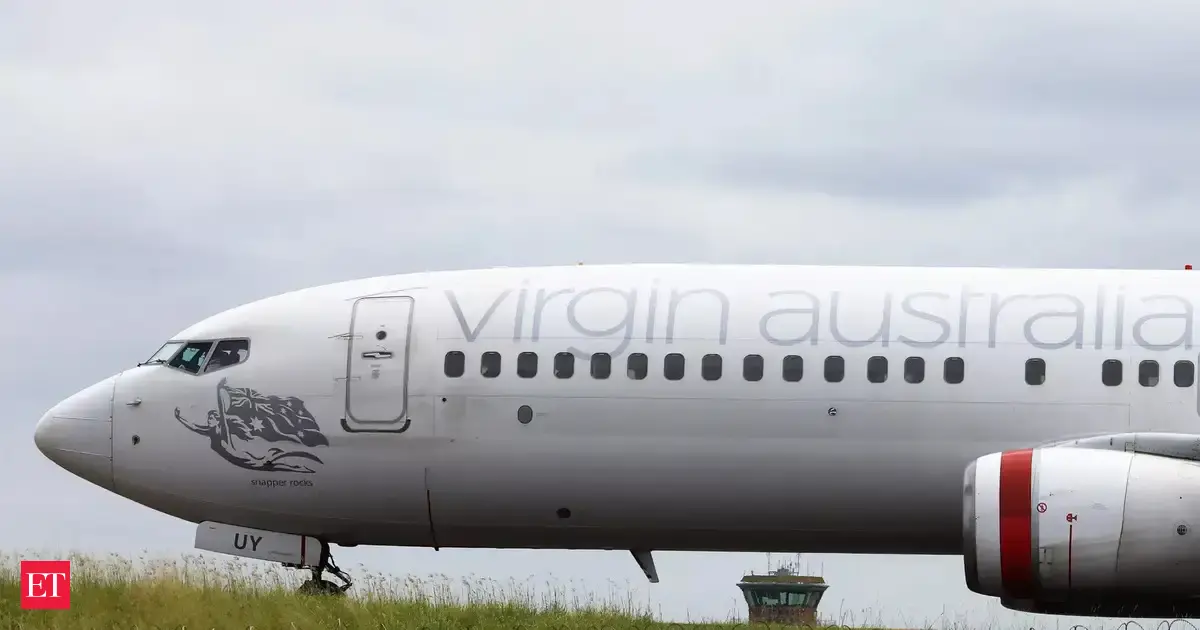 Virgin plane collides with ground vehicle at Melbourne airport during ...