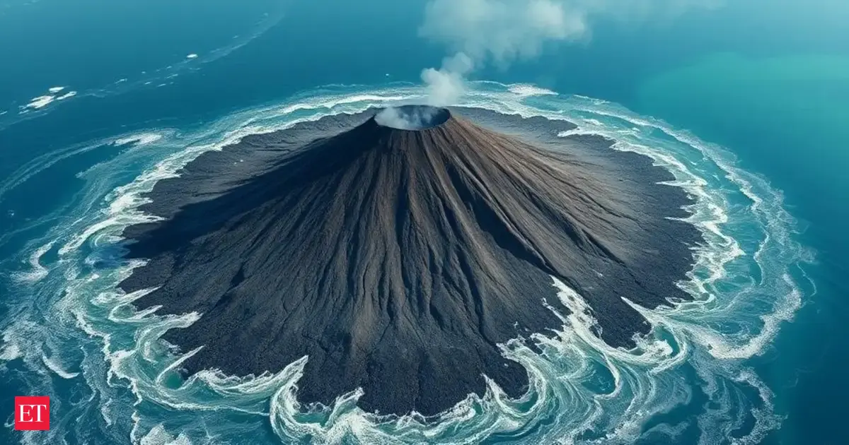 'Ghost island' emerges after underwater volcanic eruption, then quickly ...