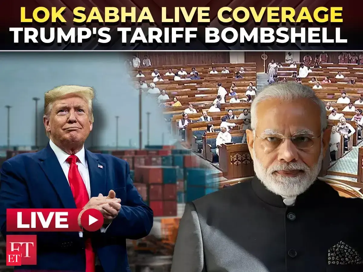 Lok Sabha LIVE | Trump's Tariff Bombshell | PM Modi | S.I.R| Sansad ...