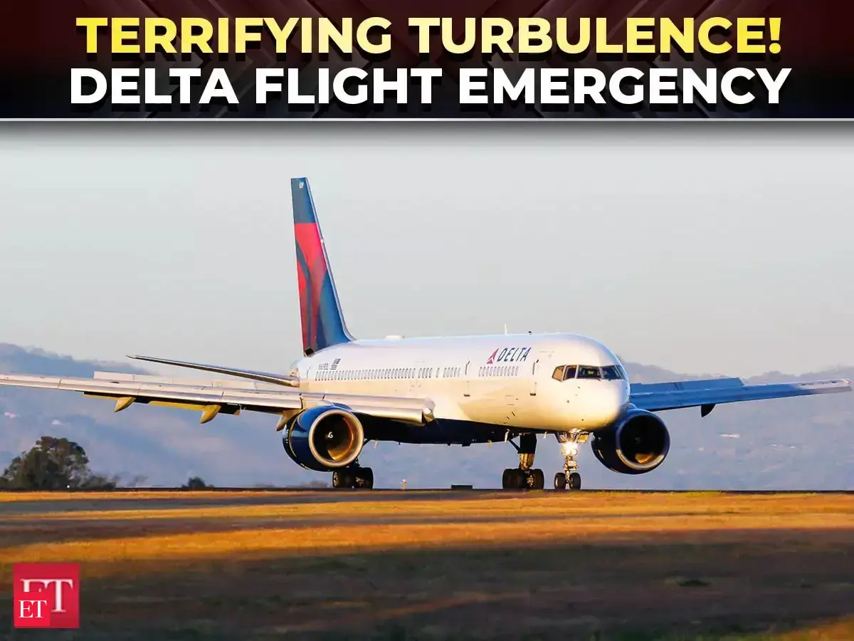 Delta Airlines mishap: Amsterdam-bound flight hit by turbulence, 25 ...