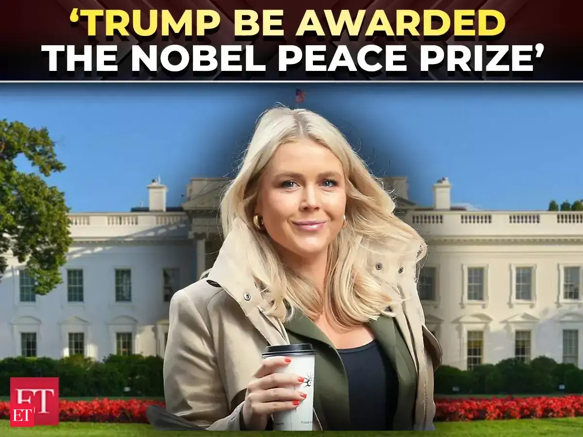 ‘Delivered one ceasefire per month,’ Karoline Leavitt pushes Nobel ...