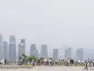 Canada is choking as wildfire smoke smothers cities and spreads into US Midwest;:Image