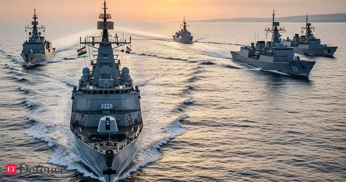 Indian Navy's missile destroyer, corvette and stealth frigate reach ...