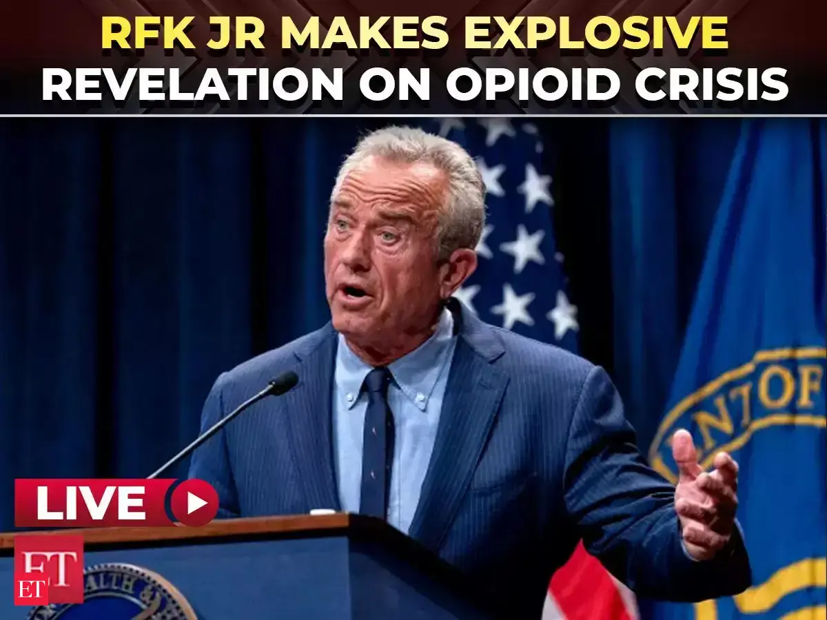 'They’re targeting kids': HHS Secy RFK Jr. drops bombshell on US opioid ...