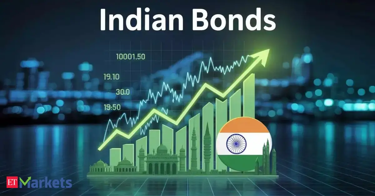 India bonds rise tracking US peers; RBI policy in focus - The Economic ...