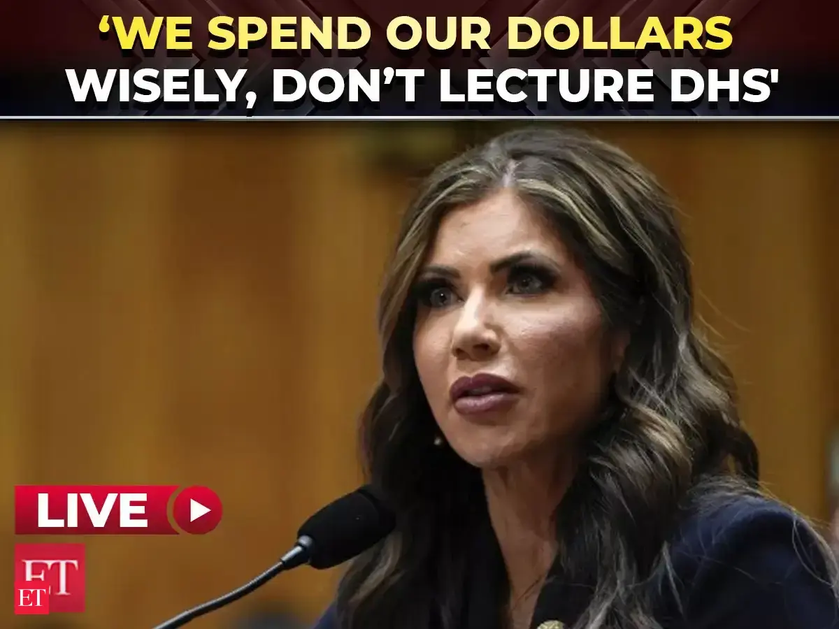 ‘Excuse me, what do you mean?’: DHS Secy Kristi Noem explodes at Dem ...
