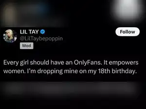 Did Lil Tay really make $1 Million on OnlyFans in just three hours? Here's what she claims - The ...
