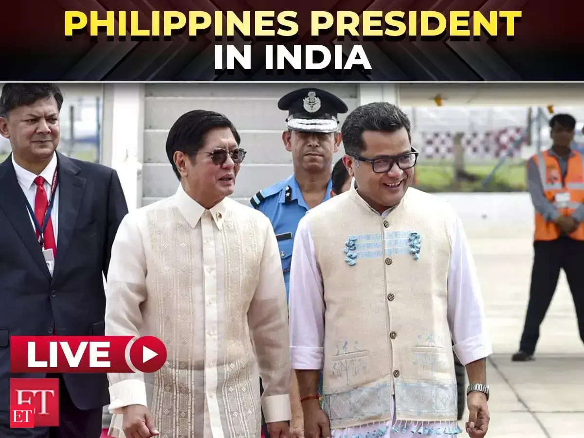 LIVE | Philippines President Marcos Jr. lands in India, receives ...