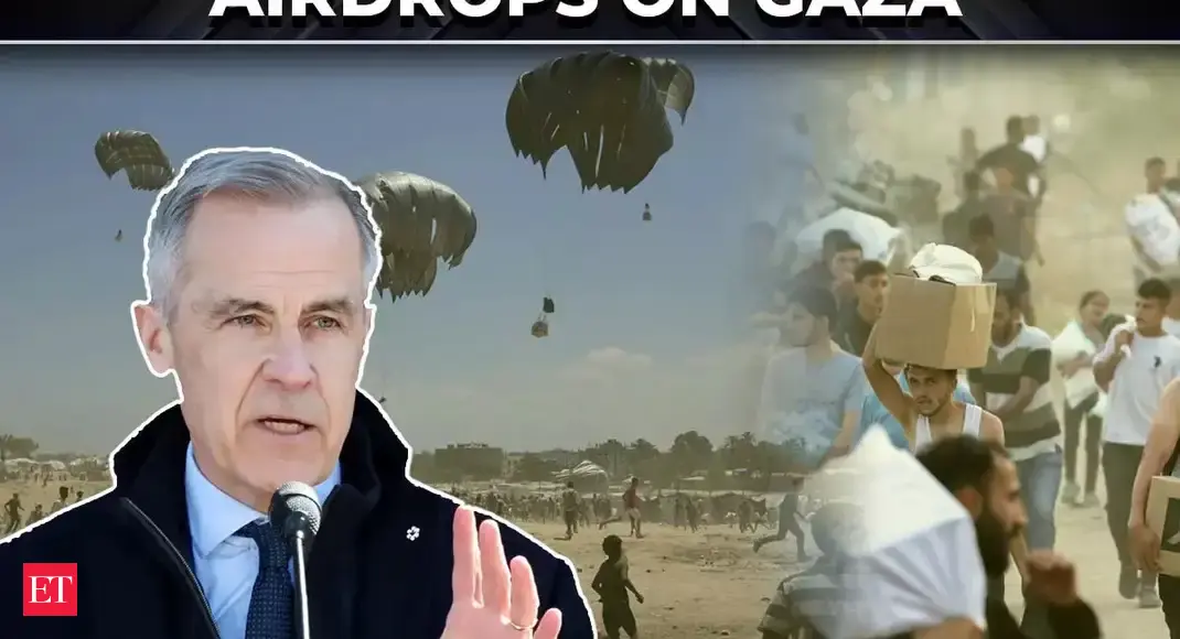 First-ever Gaza airdrop by Canada stuns Israel, calls blockade a ...