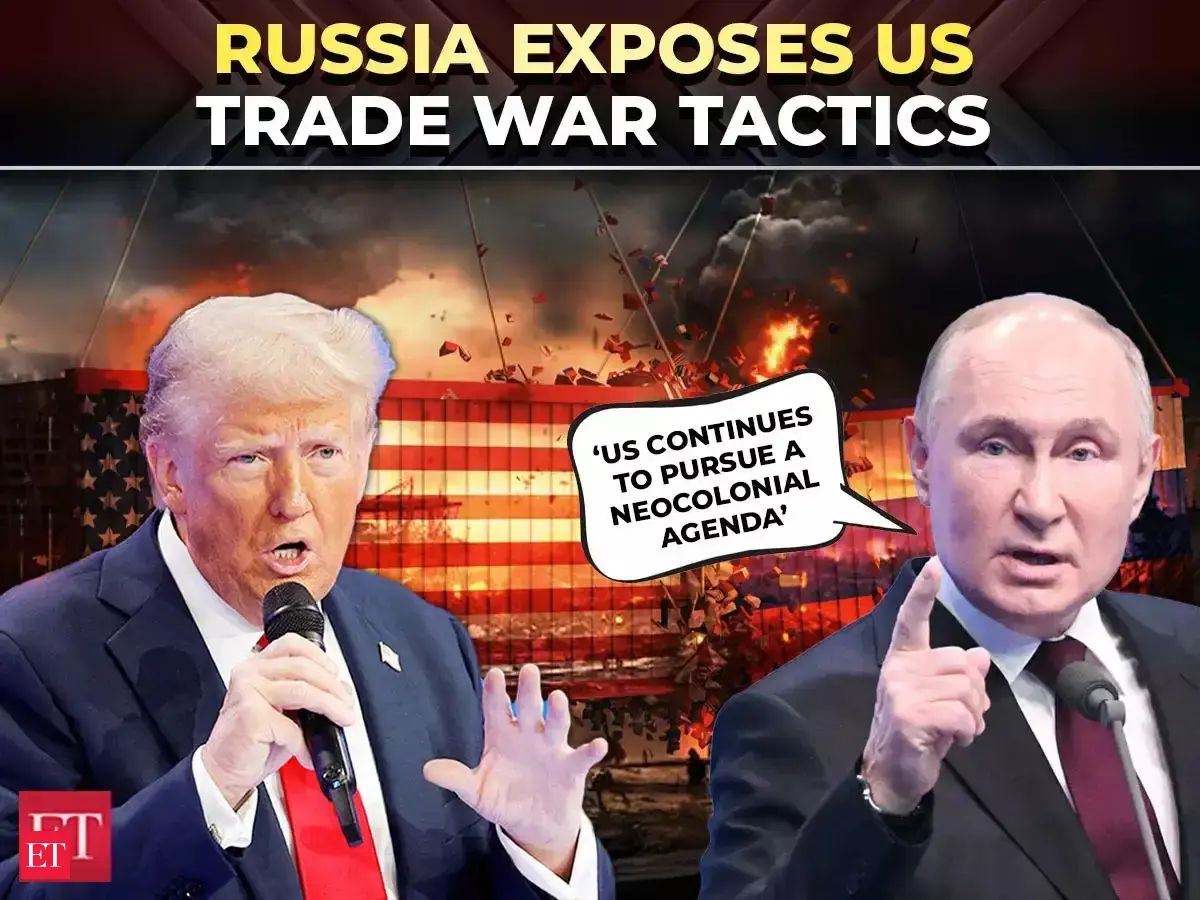 ‘A neocolonial agenda’: Russia blasts Trump over tariffs, accuses US of ...