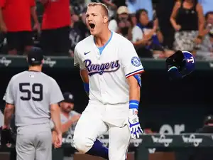 Joc Pederson sets the stage, Josh Jung ends the show as Rangers beat ...