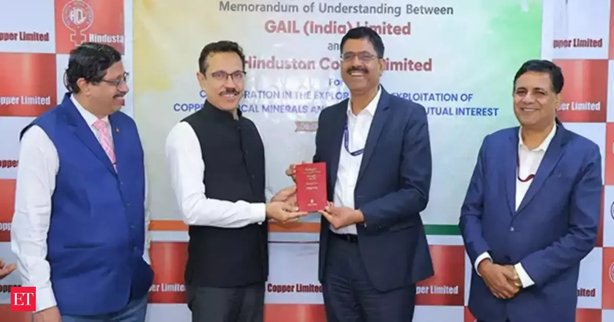 GAIL, Hindustan Copper sign MoU to jointly explore and develop critical ...