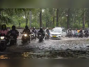 Delhi-NCR hit by heavy rain: Flights delayed, streets flooded as IMD warns of more thunderstorms ...