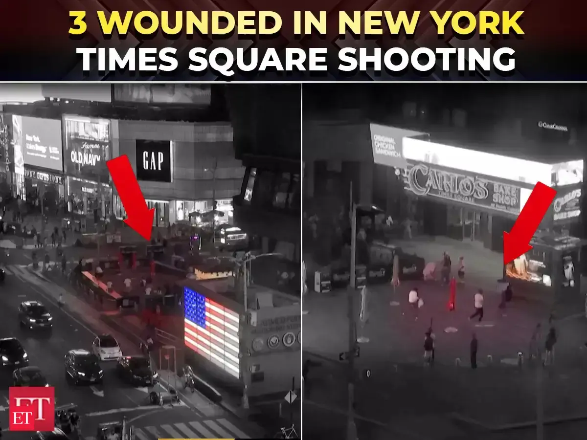 Times Square shooting: Three injured after gunman opens fire; suspect ...