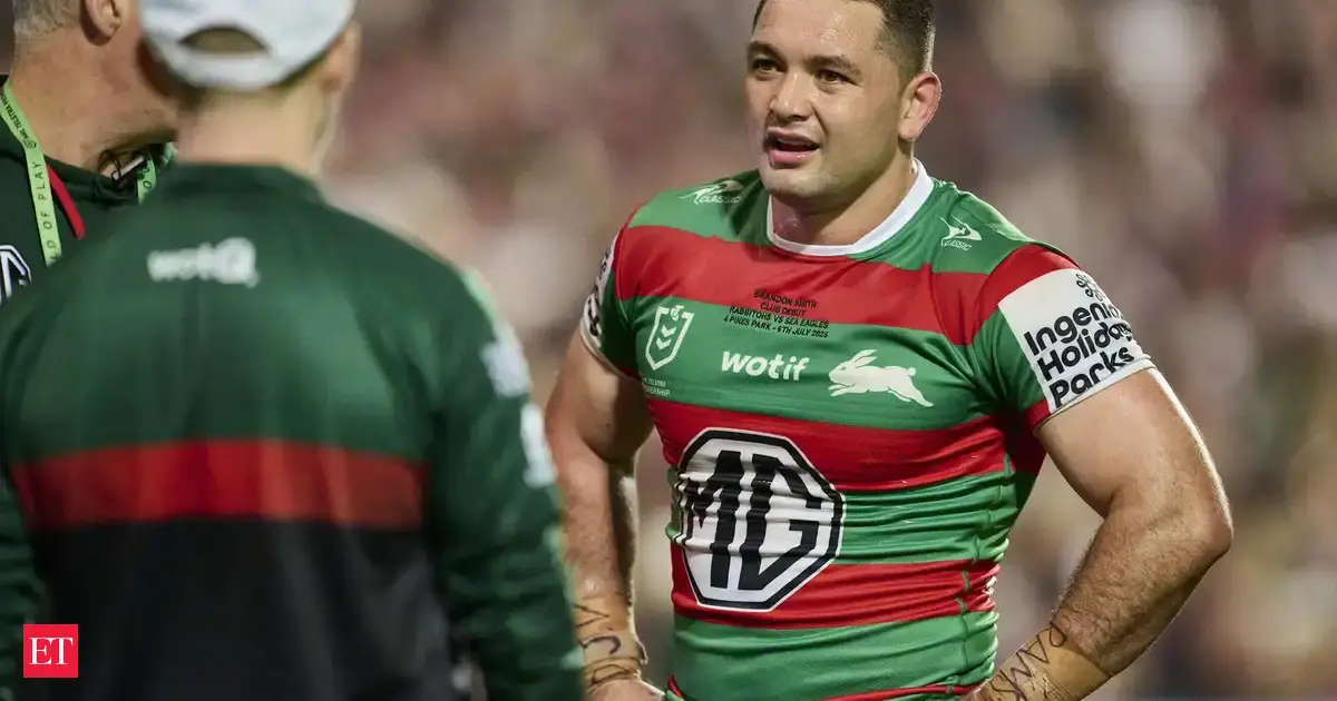 Rabbitohs star Brandon Smith questioned by police at Coolangatta ...