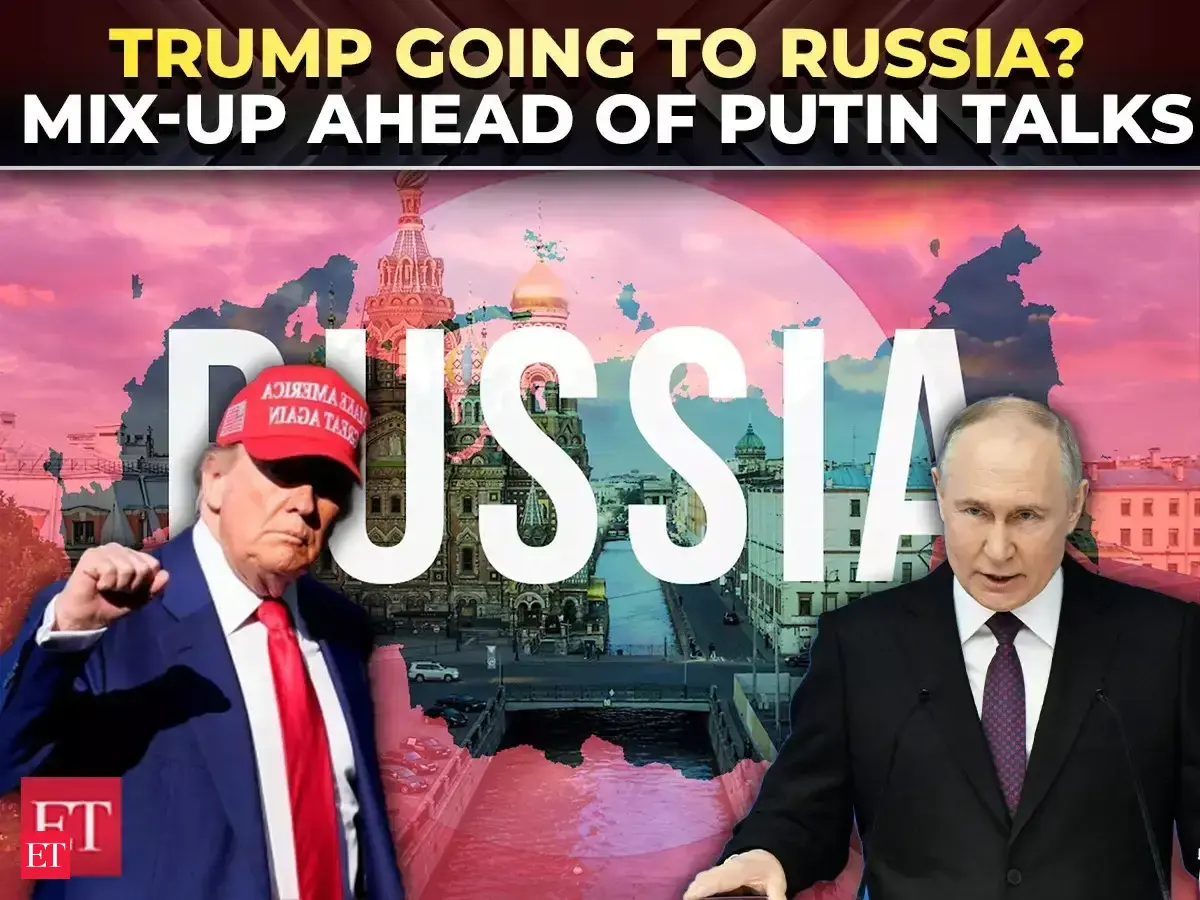 Trump misspeaks twice! Says ‘Going to Russia’ instead of Alaska ahead ...