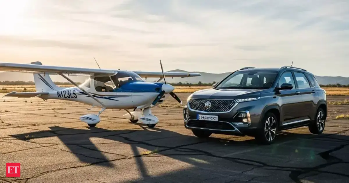 Operational cost of a plane is as much as running an MG Hector, viral ...