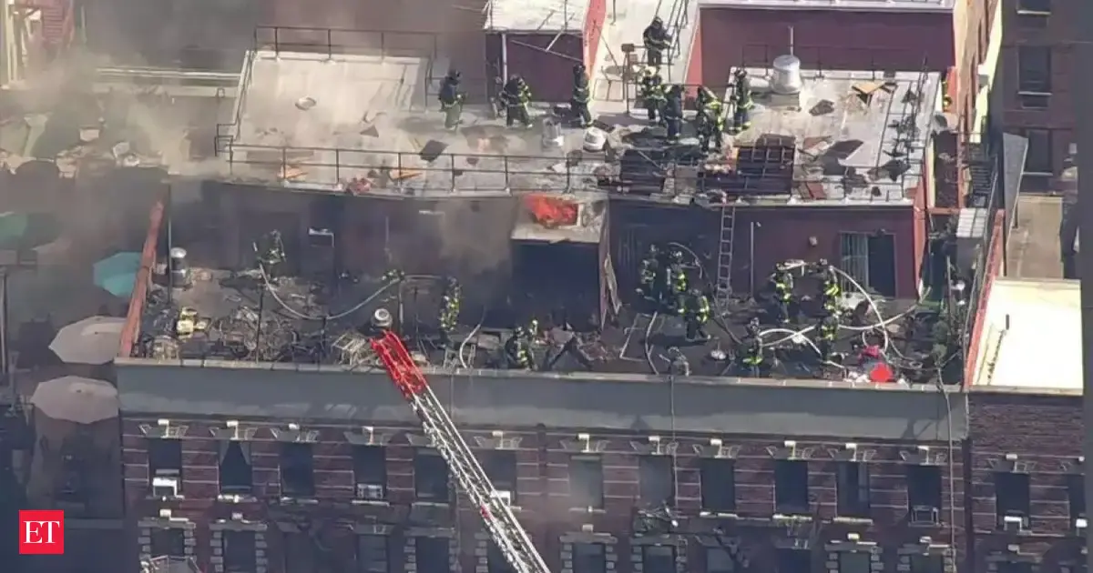 nyc fire: NYC explosion: 3 firefighters and superintendent suffer minor ...