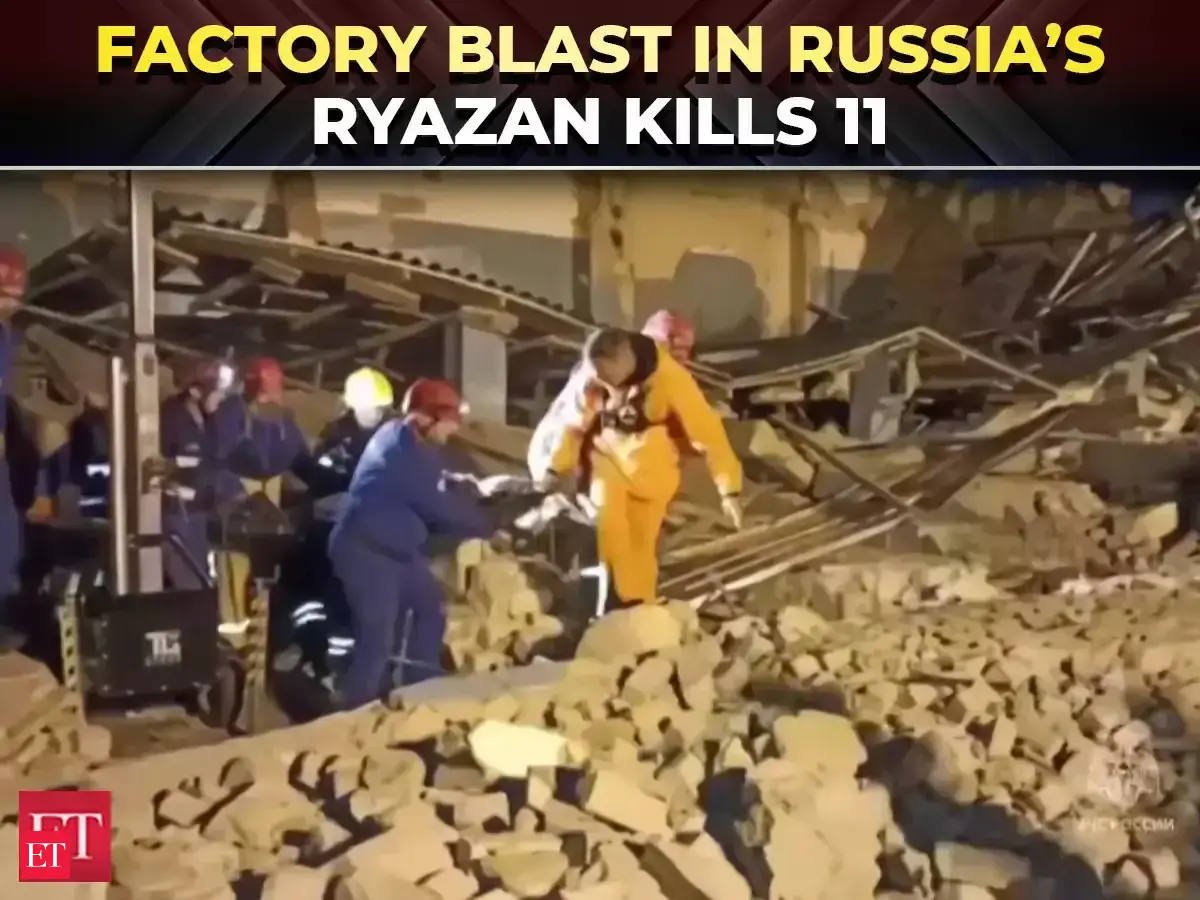 Explosion at factory in Russia's Ryazan claims 11 lives, injures 130 ...