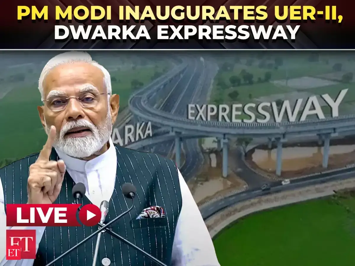LIVE | PM Modi inaugurates Delhi section of Dwarka Expressway, Urban ...