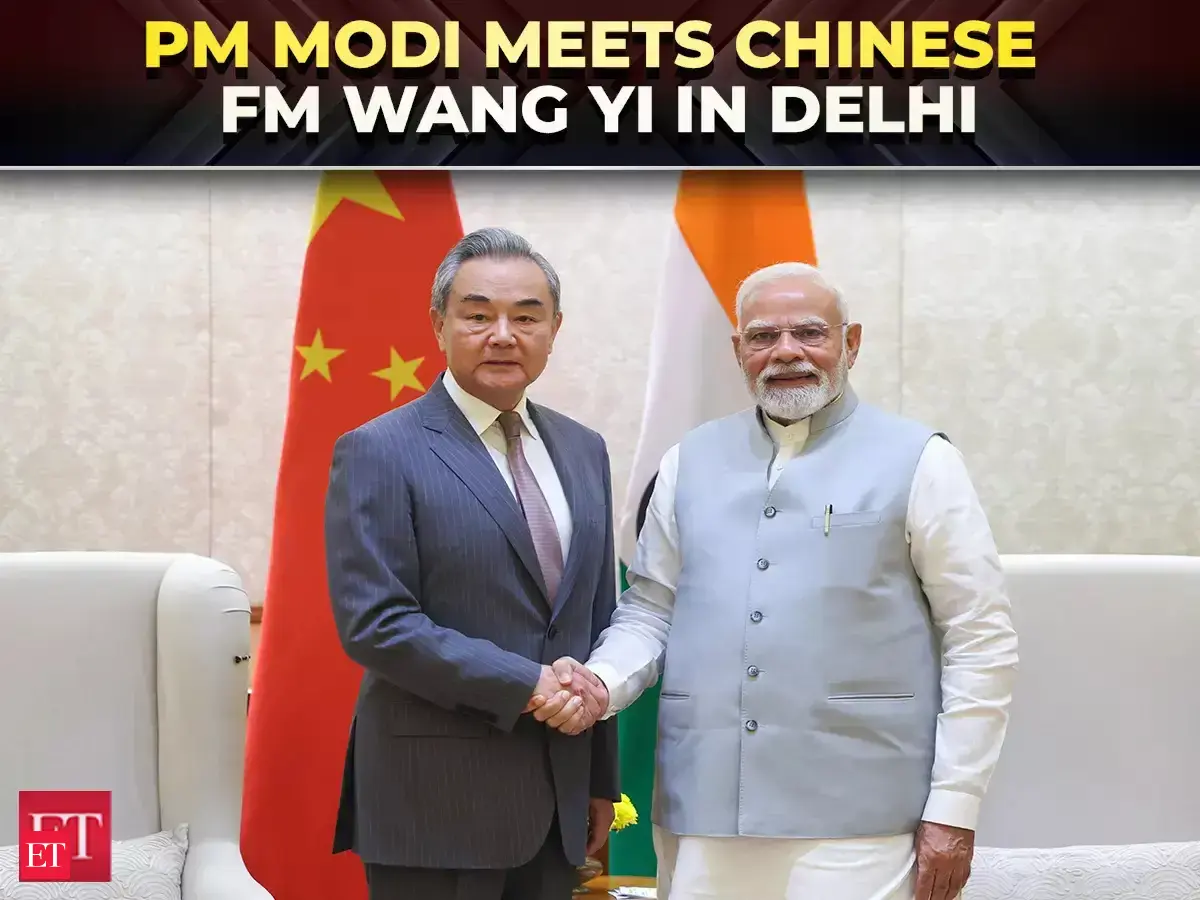PM Modi meets Chinese FM Wang Yi in Delhi, stresses steady progress in ...