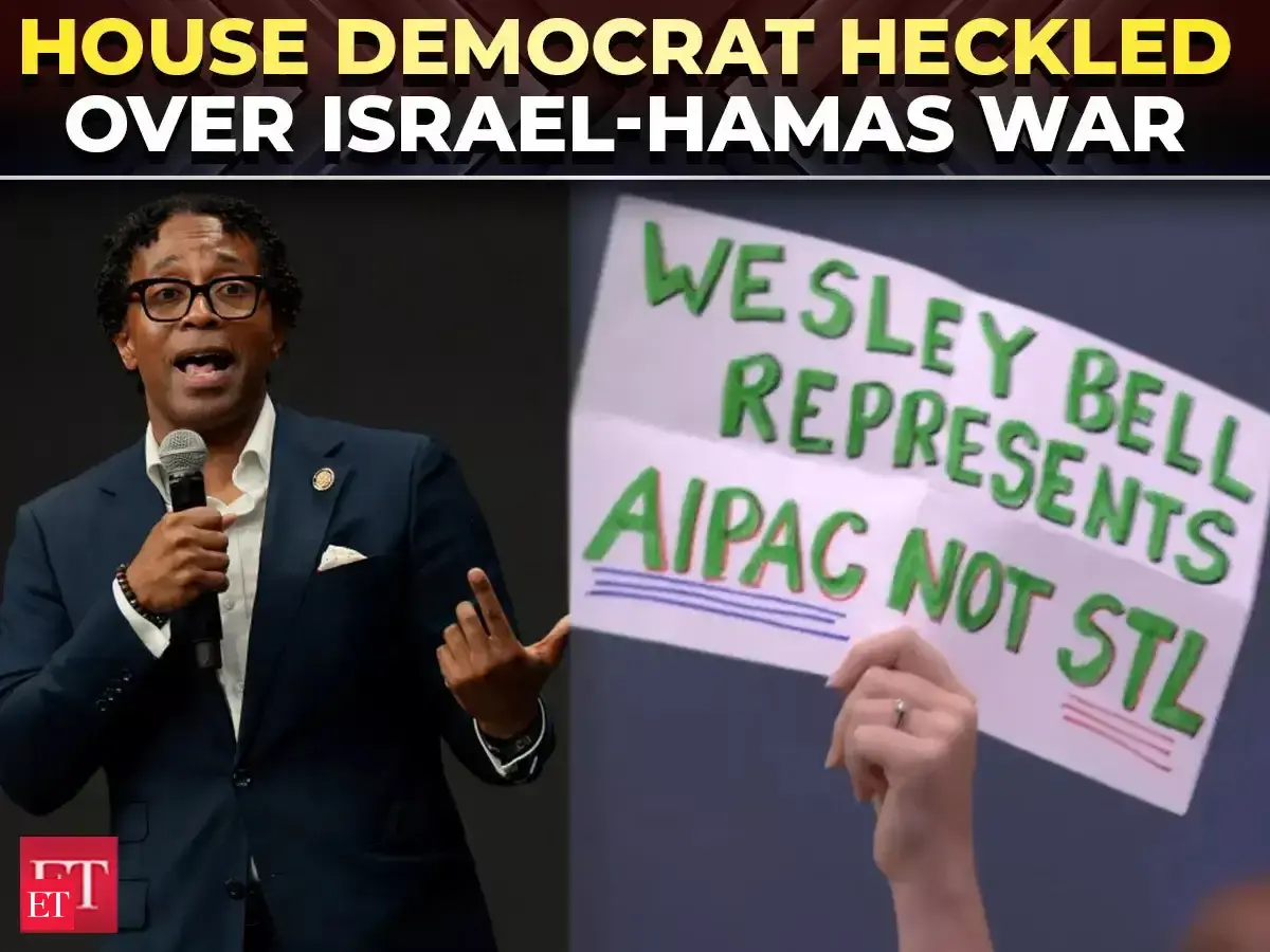 'Wesley Bell represents AIPAC, not STL': Protesters confront Dem Rep ...