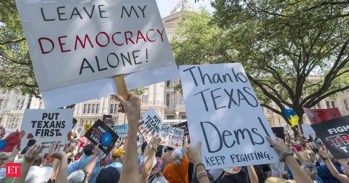 Americans fear democracy at risk as gerrymandering battles intensify ...