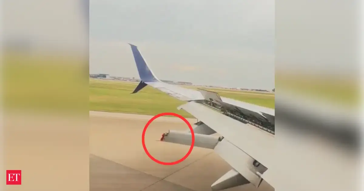 Delta Airlines wing damage: Delta flight 1893 wing flap breaks during ...