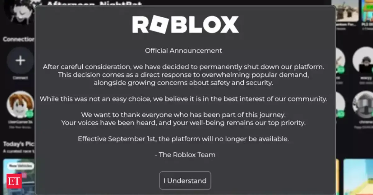 roblox official statement: Roblox Shutdown Rumors Explained: Is company ...