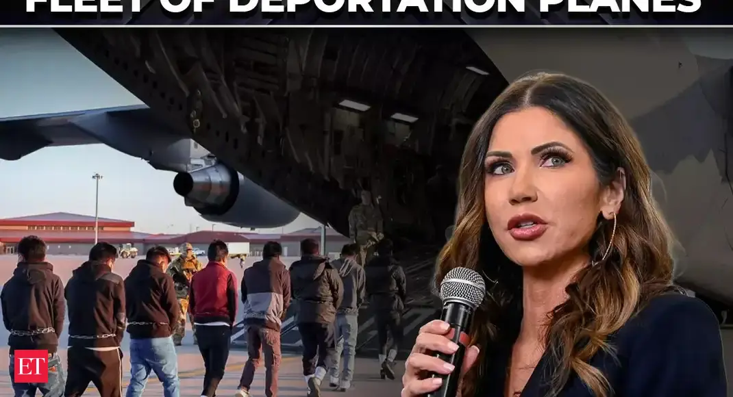 ‘Could deport 30K monthly’: Noem pushes for ICE fleet of deportation ...