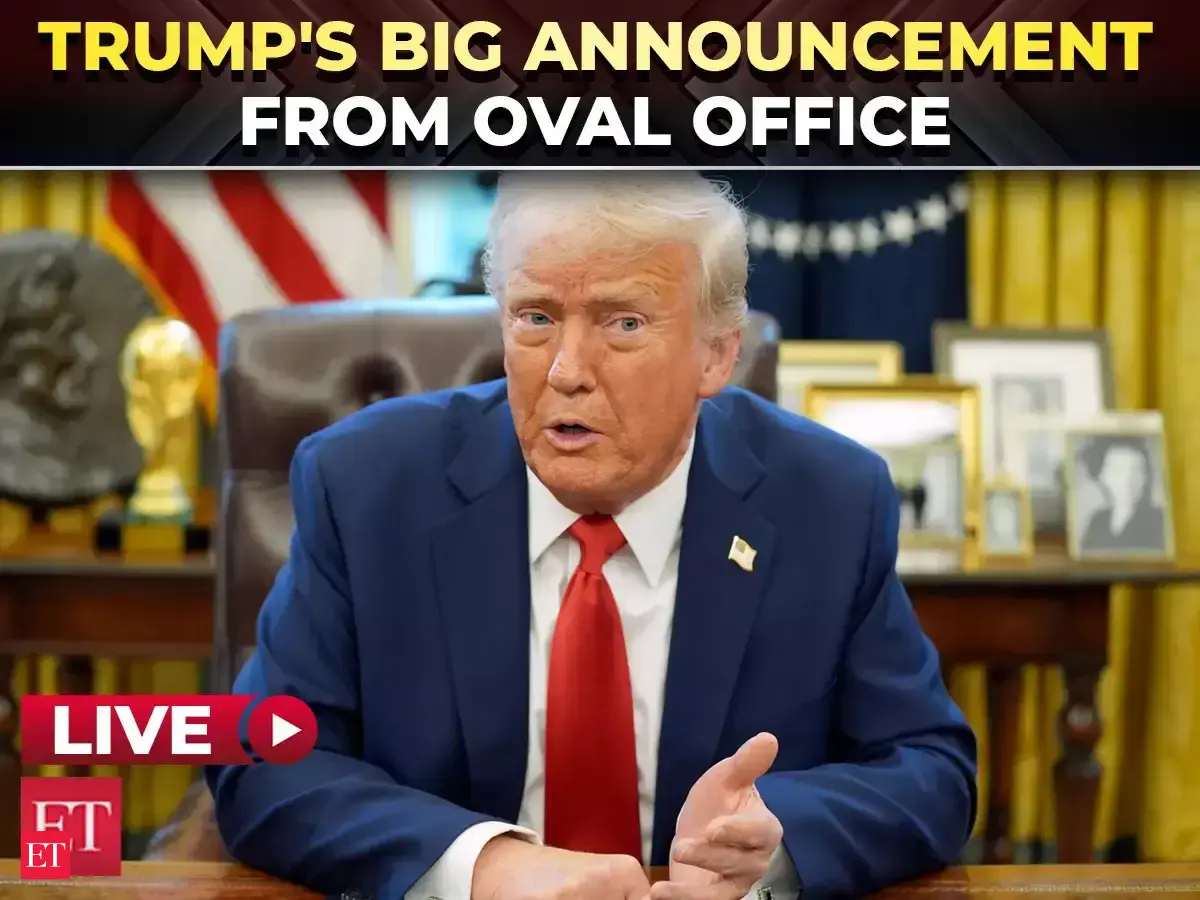 LIVE | Trump makes shocking announcement from White House - The ...