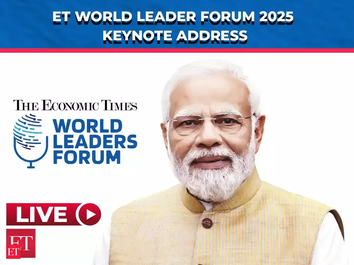 PM Narendra Modi at ETWLF 2025: Keynote address - The Economic Times ...
